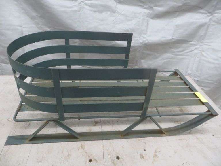 Metal Sled for Small Child - Lambrecht Auction, Inc.