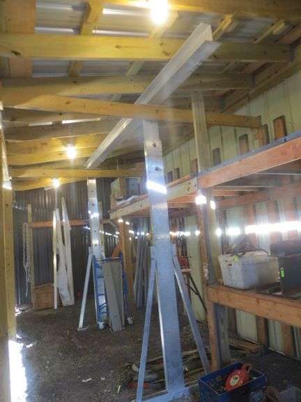 Aluminum HD Adjustable A-Frame - Lambrecht Auction, Inc.