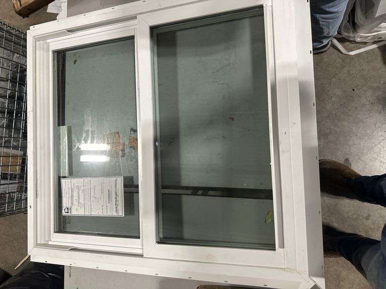 Single Hung Low E Argon 3/32" Glass Window 32"x62" - Lambrecht Auction ...