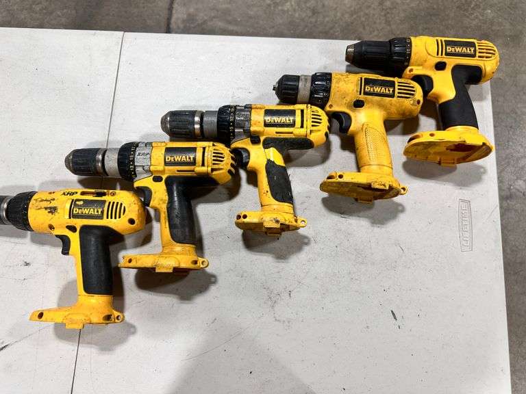 Assorted Used DeWalt 18V Tools No Batteries (6x$) - Lambrecht Auction, Inc.