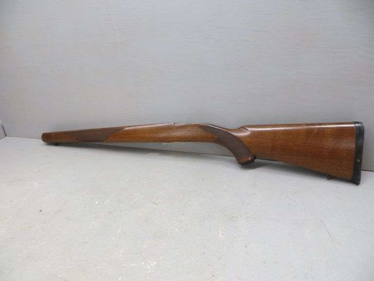 Stock - Ruger M77 Cut Down Tang Safety - Lambrecht Auction, Inc.