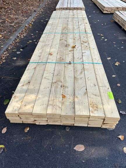 SPF Dimensional Lumber 2"x6"x14' - Lambrecht Auction, Inc.