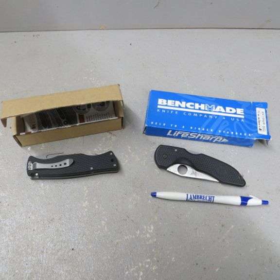 CRKT Martizelli Tactical & Benchmade Ascent 830 ATS34 - Lambrecht ...