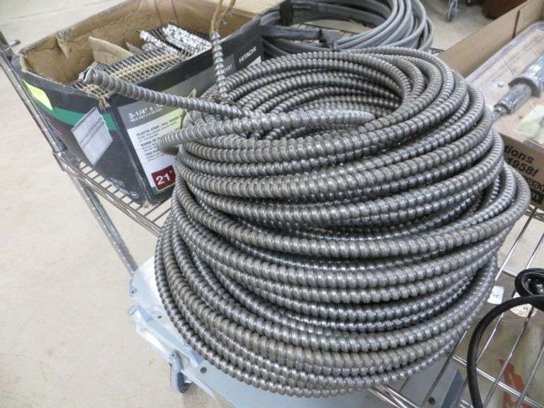 BX Cable w/ Wire - Lambrecht Auction, Inc.