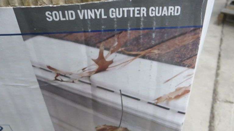Solid Vinyl Gutter Guards - Lambrecht Auction, Inc.