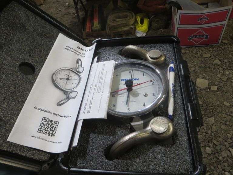 Dillon 1000 lb. Dynamometer - Lambrecht Auction, Inc.