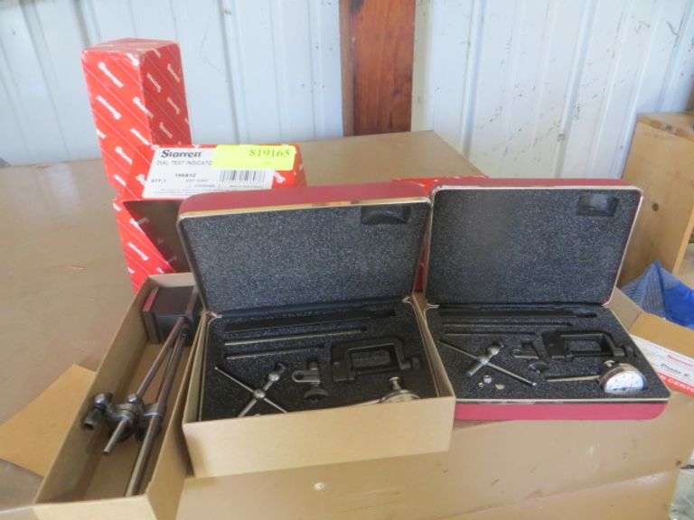 Starrett Dial Indicators & Stand- They look brand new - Lambrecht ...
