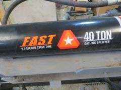 County Line 40-Ton Hydraulic Log Splitter - Lambrecht Auction, Inc.