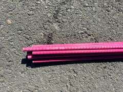 Pinkbar Laquered Fiberglass Rebar #4 1/2"x20' - Lambrecht Auction, Inc.