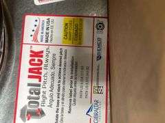 Total Jack 8 in. Adjustable Pitch Galvanized Steel Pipe Flashing (6x ...