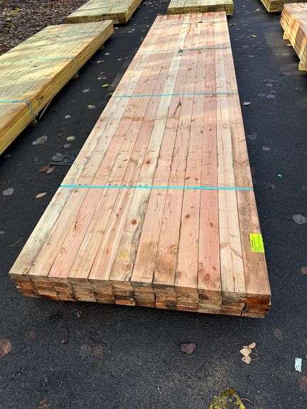 Doug Fir Dimensional Lumber 2"x4"x16' - Lambrecht Auction, Inc.