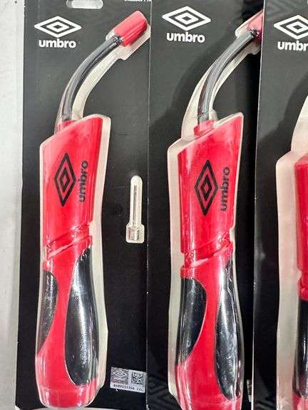 3 Umbro Deluxe Hand Air Pump - Lambrecht Auction, Inc.