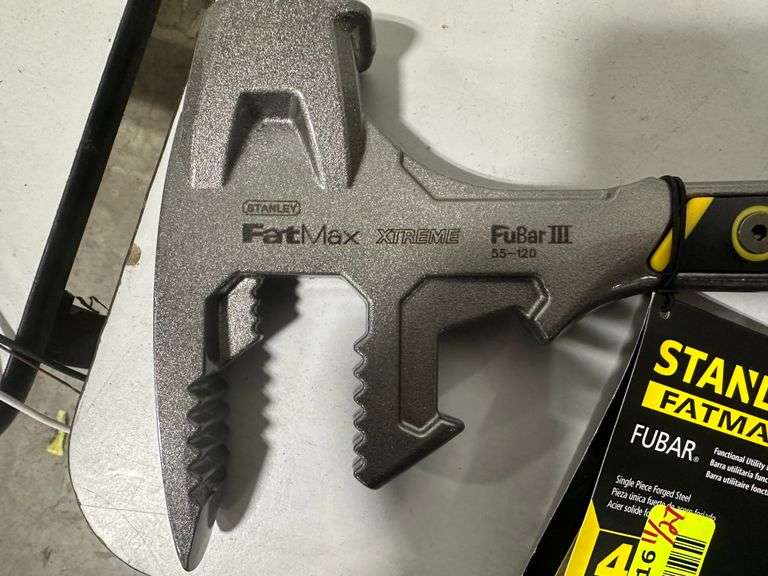 Stanley 30 in. FATMAX Xtreme. III-FuBar - Lambrecht Auction, Inc.