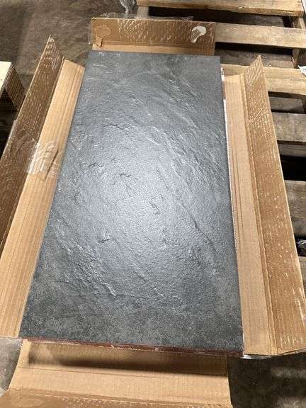 Daltile Cascade Ridge Slate 12 in. x 24 in. Glazed Ceramic Floor and ...