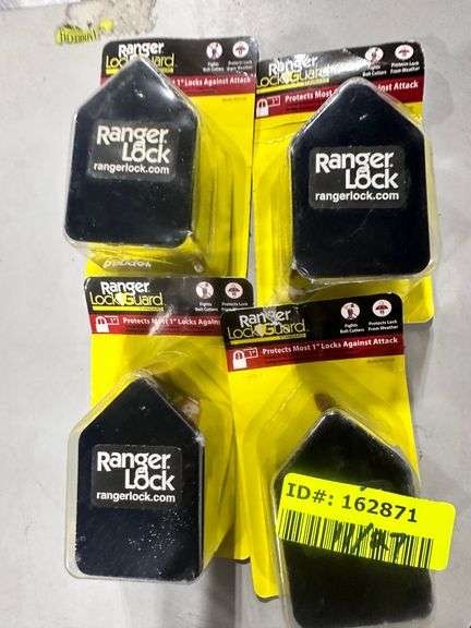 Ranger Lock Guard Standard Lock Guard. 4 Items. - Lambrecht Auction, Inc.