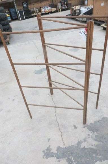 Folding Drying Rack - Lambrecht Auction, Inc.