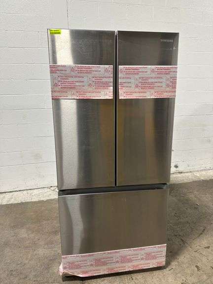 Samsung 25 cu. ft. 33" 3-Door French Door Refrigerator- RF25C5551SR ...