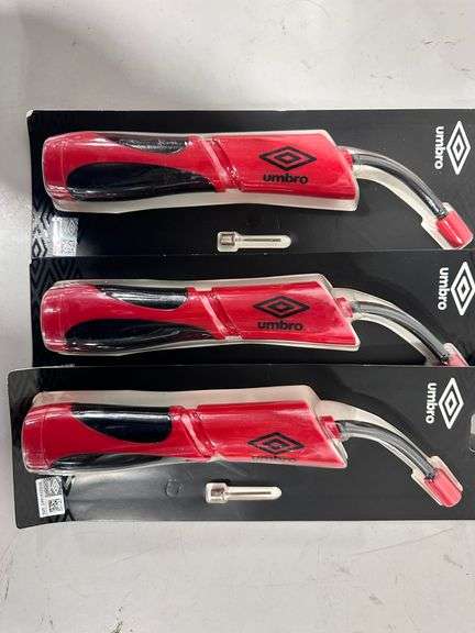 3 Umbro Deluxe Hand Air Pump - Lambrecht Auction, Inc.