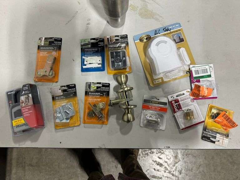 Assorted Door Hardware & Locks - Lambrecht Auction, Inc.