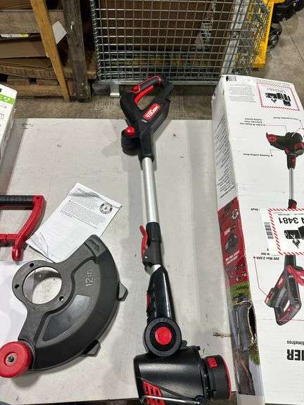 Hyper Tough 20V Max Cordless 12-inch String Trimmer - Lambrecht Auction ...