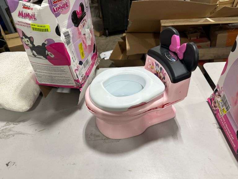 Disney ImaginAction Minnie Mouse 2-in-1 Potty Training Toilet ...
