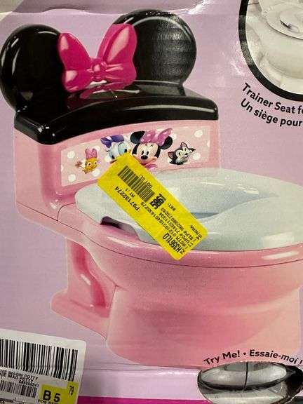 Disney ImaginAction Minnie Mouse 2-in-1 Potty Training Toilet ...