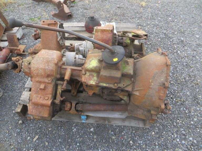 Truck Transmission Chevy 4 spd w/ 205 NP Transfer Case, NP 203 Transfer ...