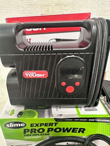 Hyper Tough And Slime Brand 12V Inflators - Lambrecht Auction, Inc.