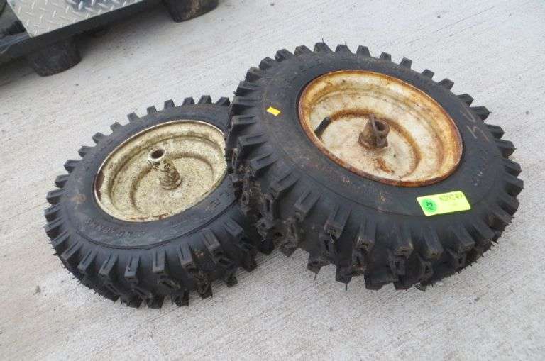 Snowblower Tires & Wheels -3/4" Shaft, 4.80-8" Tires - Lambrecht ...