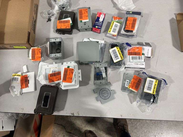 Assorted Electrical Hardware - Lambrecht Auction, Inc.