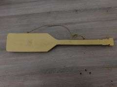 Wooden Oar Welcome Sign - Lambrecht Auction, Inc.