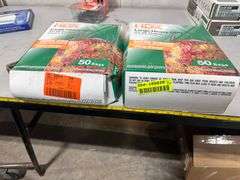 HDX 33-39 Gallon Clear Flex Drawstring Outdoor Trash Bags with 20% PCR ...