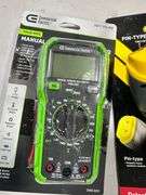General Pin Type Moisture Meter & Commercial Electric Manual Ranging ...