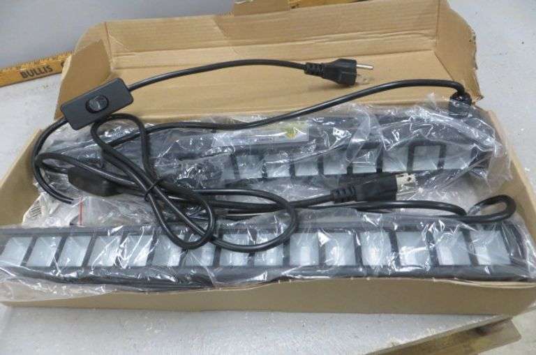 New 15" LED Light Bars - 110V - Lambrecht Auction, Inc.