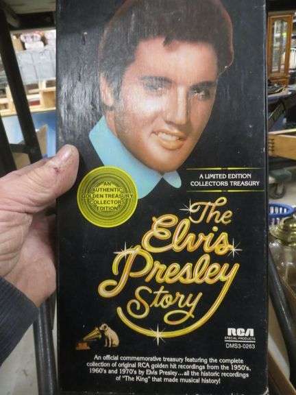 Elvis 8-Tracks, 45 RPM Records, VHS Movies - Lambrecht Auction, Inc.