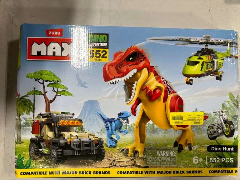 MAX Dino Adventure Dino Hunt Set - Lambrecht Auction, Inc.
