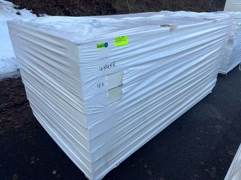 Poly Iso Insulation 4"x4'x8' - Lambrecht Auction, Inc.