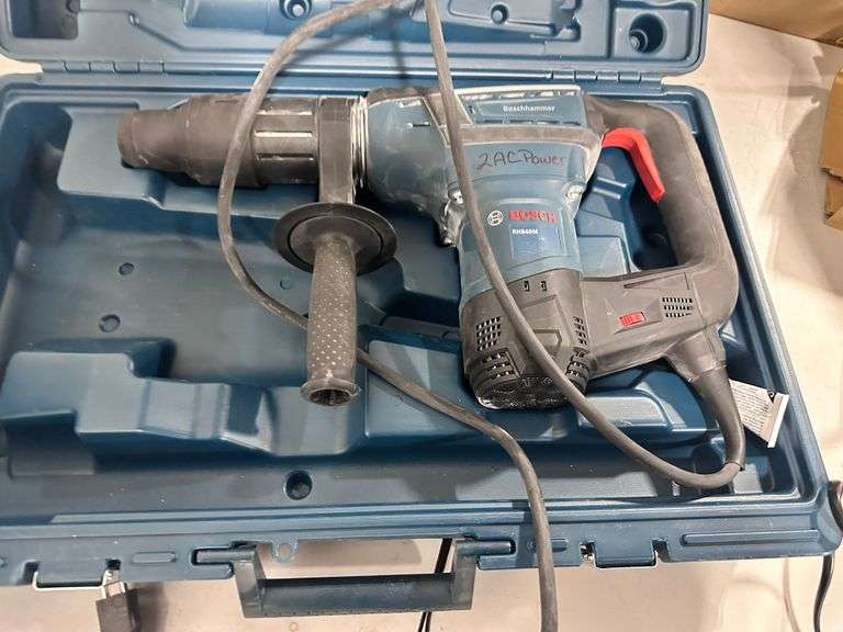 Bosch 12 Amp 1-9/16 in. Corded Variable Speed SDS-Max Combination Rotary Hammer Drill ...