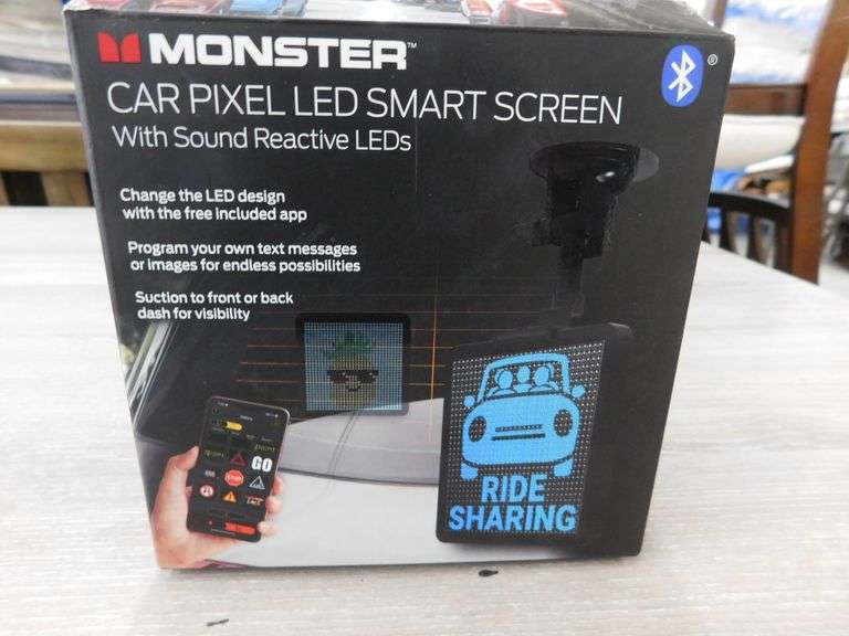 Monster Car Pixel Led Smart Screen With Sound Reactive LEDs - Lambrecht ...