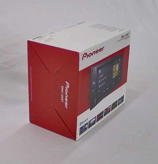 Pioneer DMH-100BT Double DIN Head Unit - Lambrecht Auction, Inc.