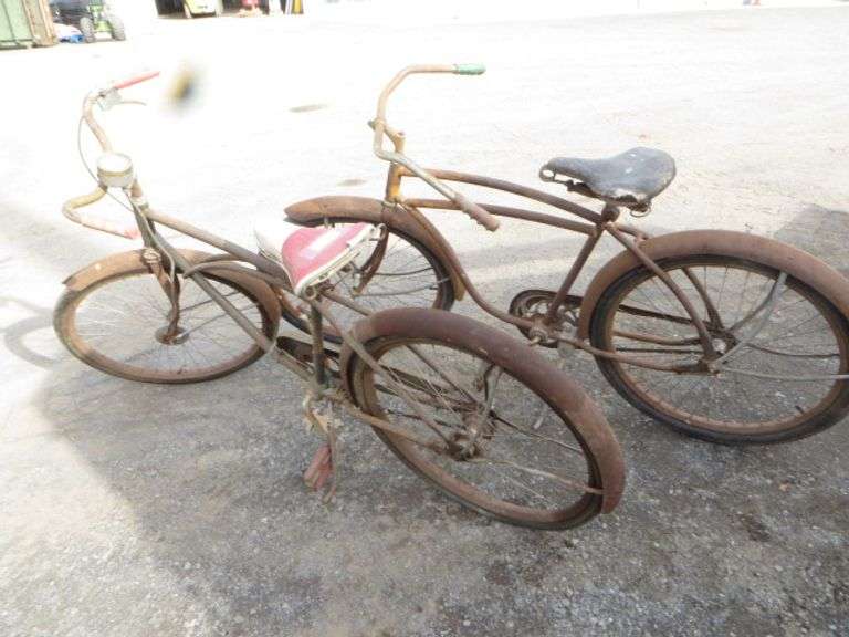 Two Old Bicycles - Lambrecht Auction, Inc.