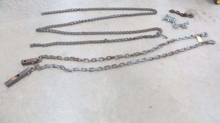 Hitch Chains, Misc. Chain Pieces - Lambrecht Auction, Inc.