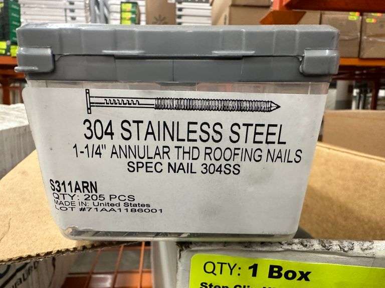 Step Clip Hidden Fastening Strips 75 Piece - Lambrecht Auction, Inc.