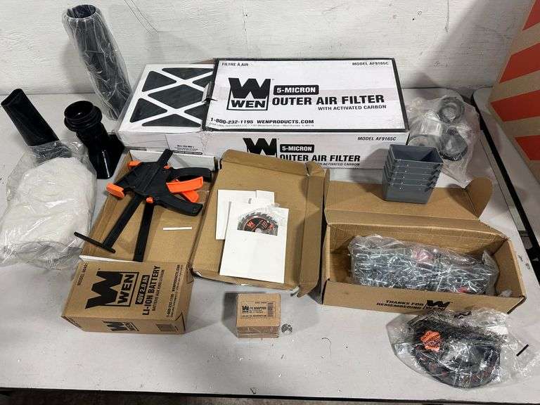 Assorted WEN Tool Accessories - Lambrecht Auction, Inc.