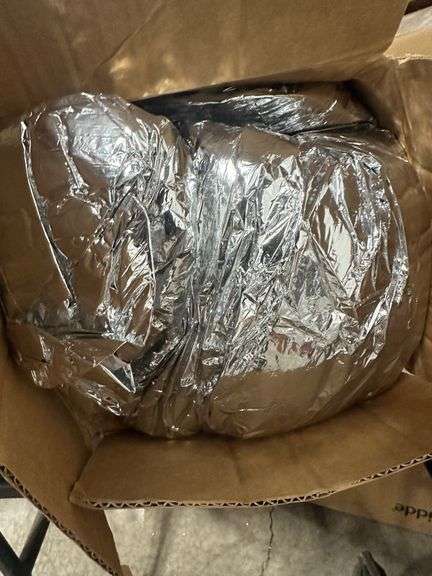 Master Flow 5 in. x 25 ft. Insulated Flexible Duct R6 Silver Jacket ...