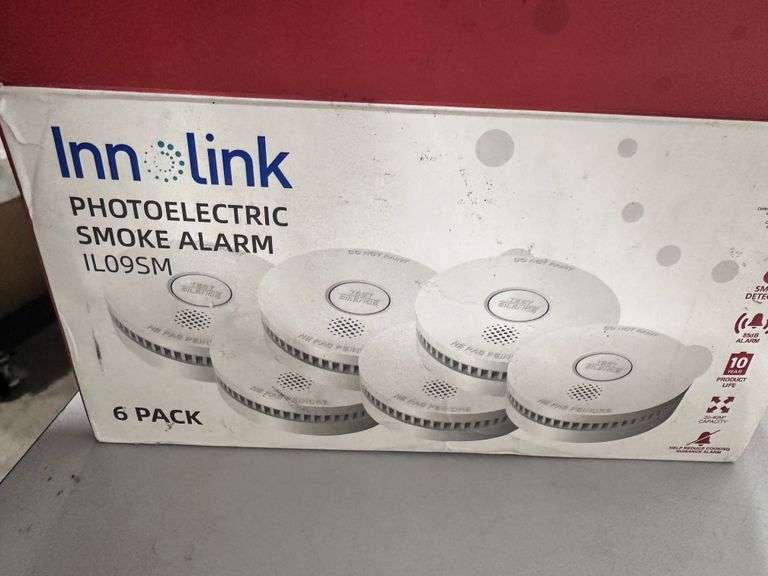 Innolink Innolink Photoelectric Smoke Detector with 9V replaceable ...