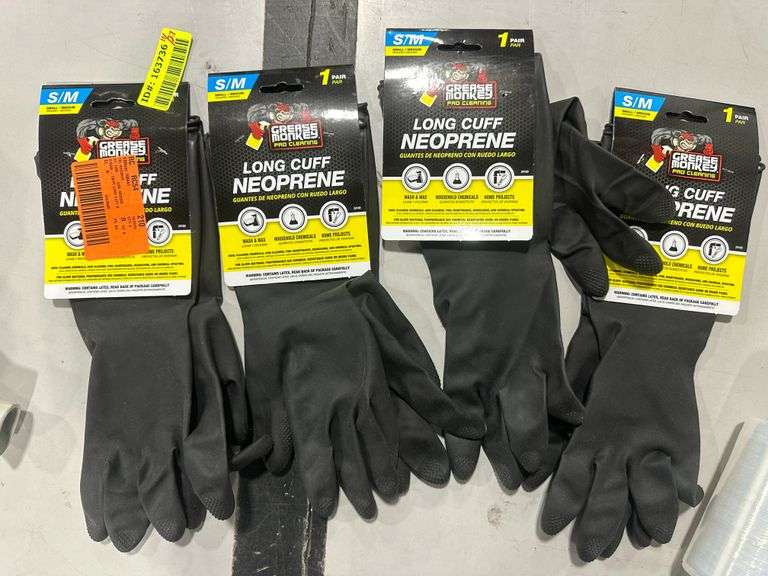 Grease Monkey Pro Cleaning Long Cuff Neoprene Small/Medium(4 ...