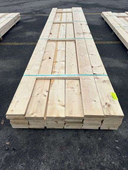 SPF Dimensional Lumber 2"x8"x16' - Lambrecht Auction, Inc.