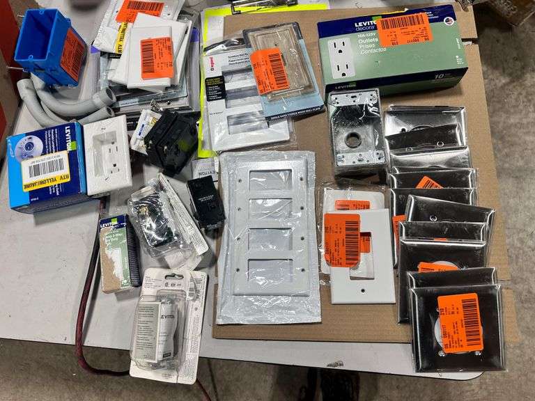 Assorted Electrical Hardware - Lambrecht Auction, Inc.