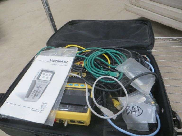 Validator Network Cabling Certifier - Lambrecht Auction, Inc.